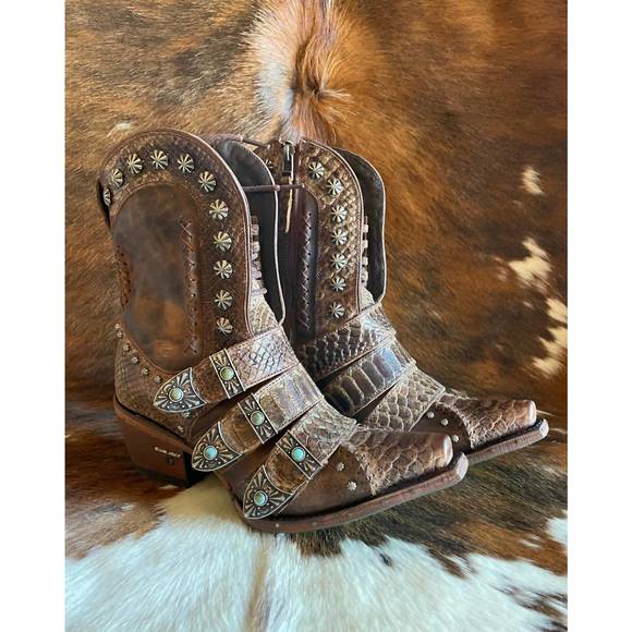Lane | Shoes | New Lane Showdown Bootie In Brownbelly | Poshmark